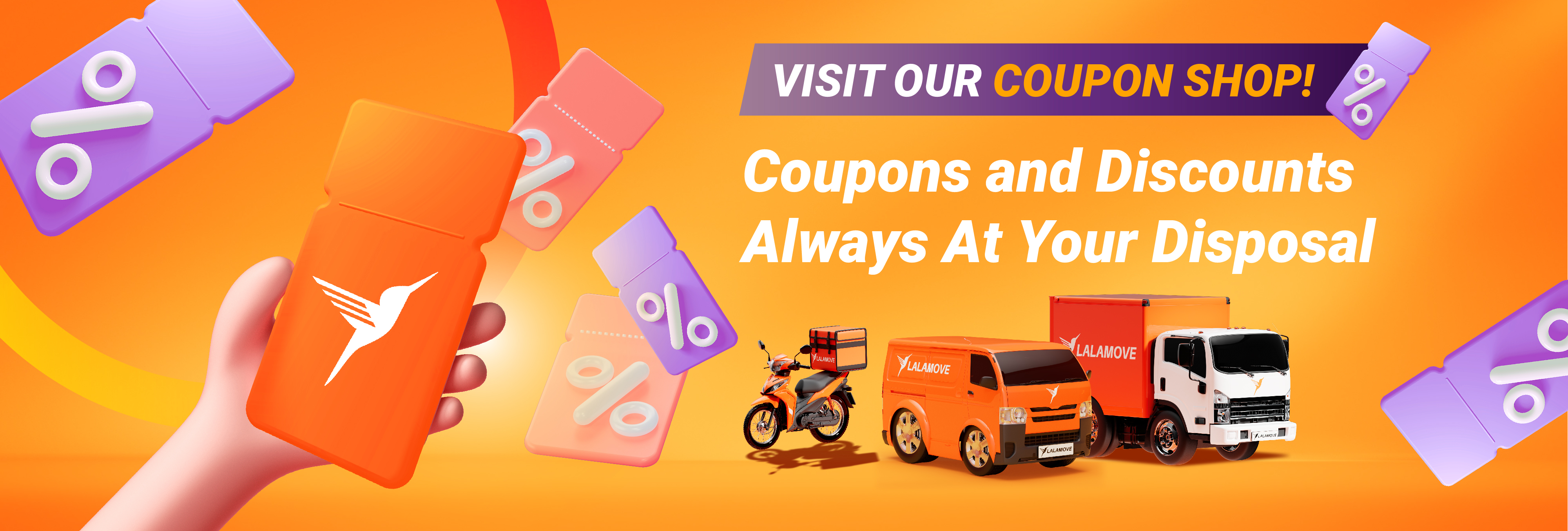 Coupon Shop Lalamove